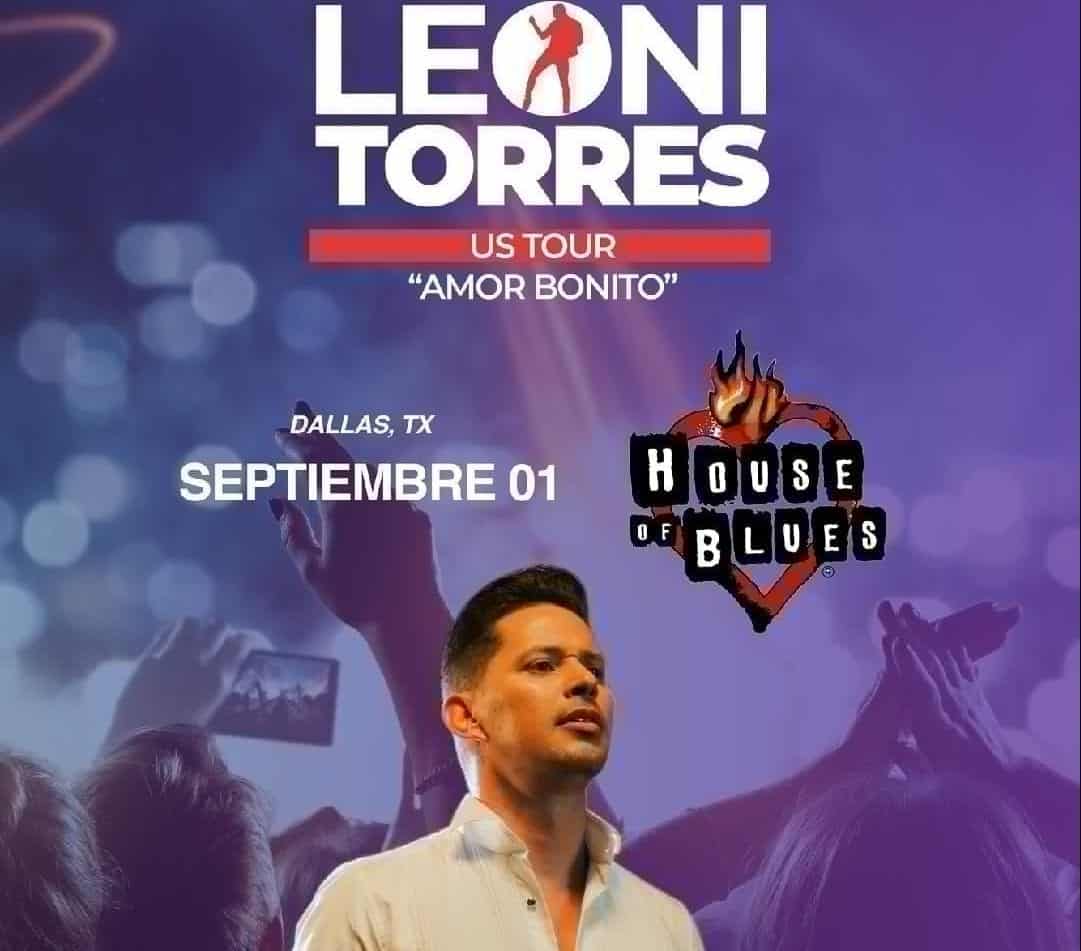 Leoni Torres Concert (Dallas) at House of Blues SalsaDallas